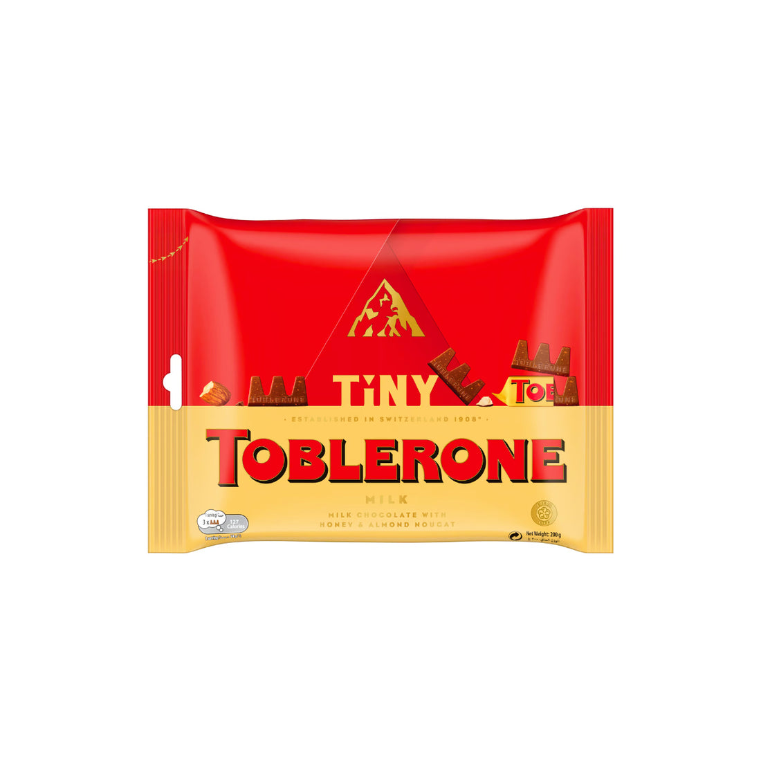 Toblerone Tiny Milk Chocolate With Almond Nougat 168g – The Nuts ...