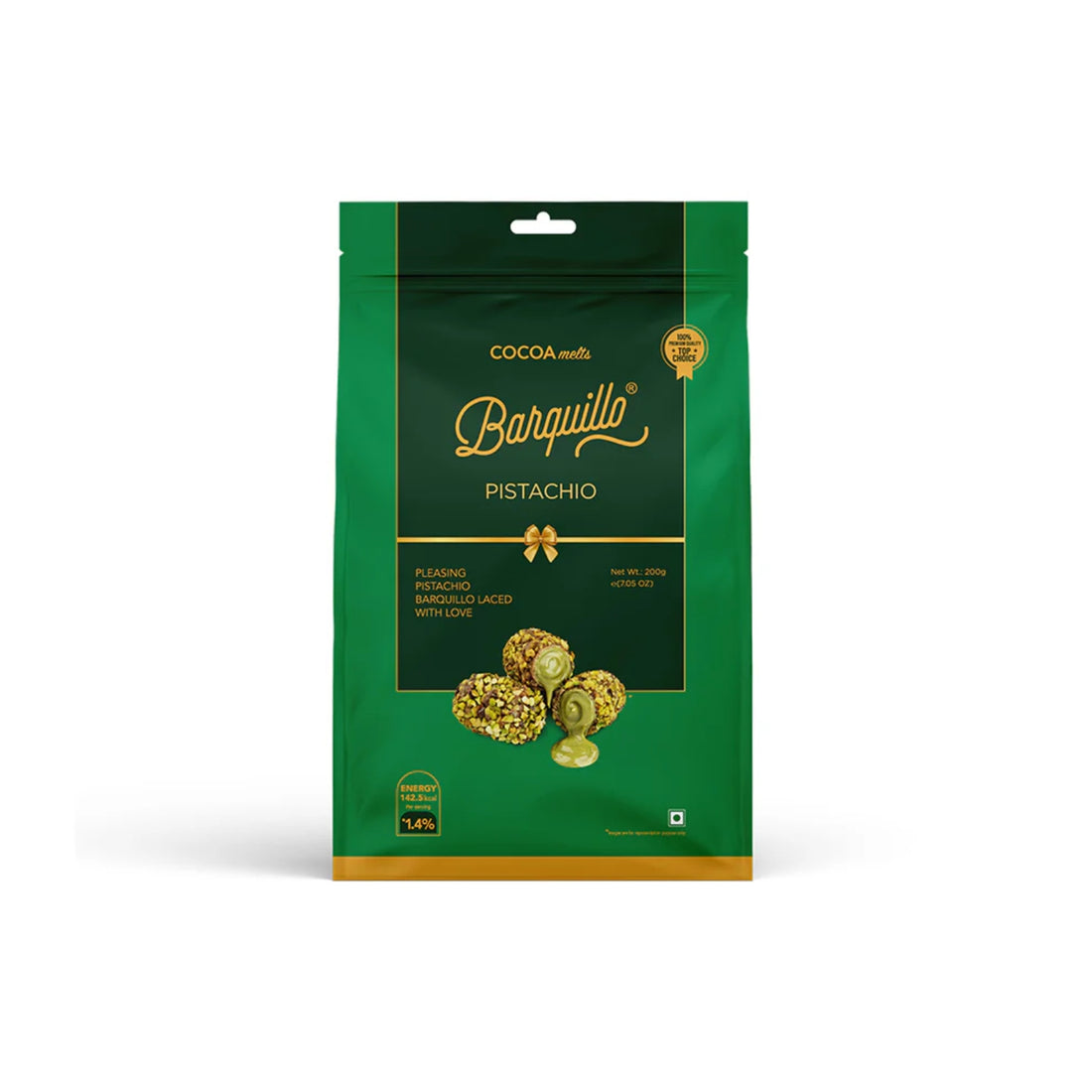 Barquillo Pistachio Chocolate - Pouch – The Nuts Supermarket LLC